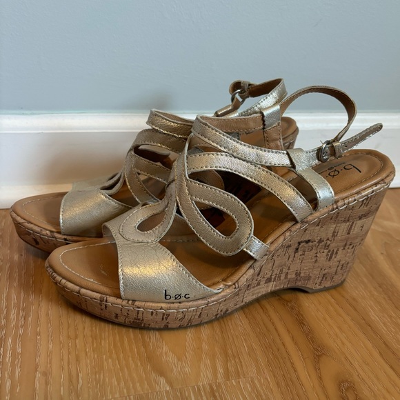 Born | Shoes | Boc Born Concept Heels Womens 9 W Jayna Strappy ...